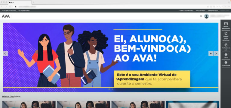 Alunos do presencial também utilizam o AVA?
